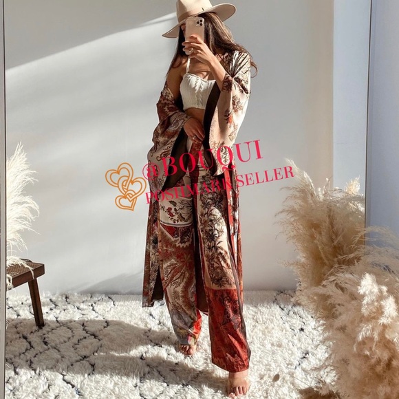 Zara | Jackets & Coats | Bloggers Fav Zara Floral Printed Patchwork ...